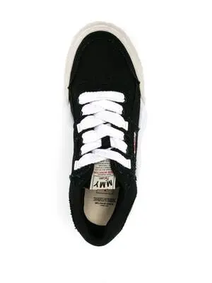 Mihara Yasuhiro Original Sole Lace-up Sneakers - Black