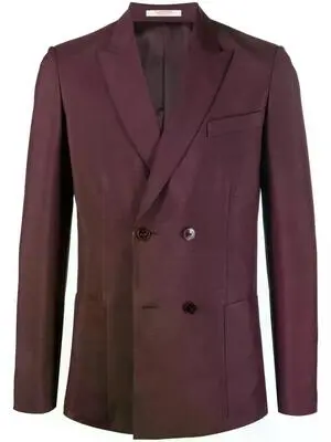 Valentino Garavani Tailored Double-breasted Blazer - Red
