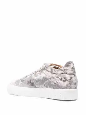 Philipp Plein Velvet Hurricane Sneakers - Grey