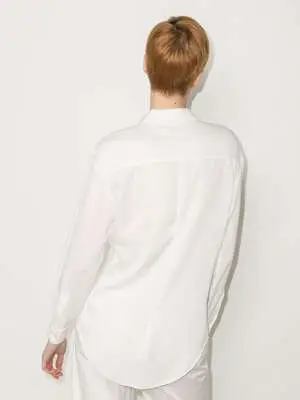Christopher Esber Lace-detail Long-sleeved Shirt