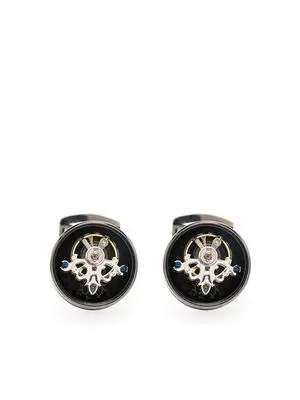 Tateossian Logo Cufflinks & Tie Clips For Men