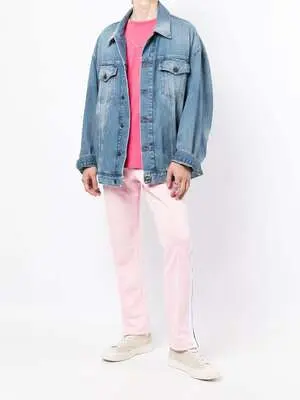 Palm Angels Logo-print Track Pants - Pink