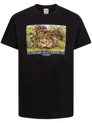 Supreme Masterpieces Graphic-print T-shirt - Black