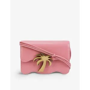 Palm Angels Palm Beach Leather Cross-body Bag Pink