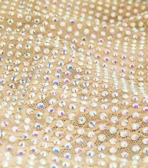 Stella McCartney Crystal Mesh Bodysuit
