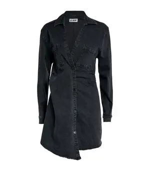 LE JEAN Denim Eliza Mini Dress