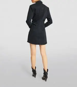 LE JEAN Denim Eliza Mini Dress
