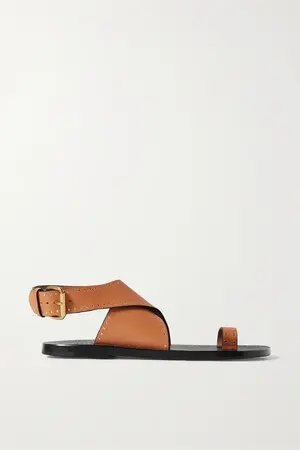 Isabel Marant Isabel Marant Jools Studded Leather Sandals Brown