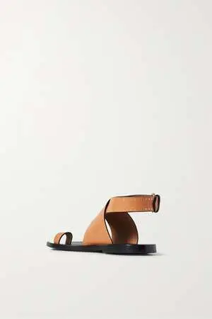 Isabel Marant Jools Studded Leather Sandals - Tan