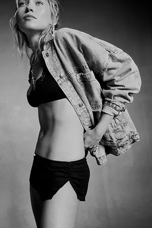 Free People Opal Swing Denim Jacket Blue