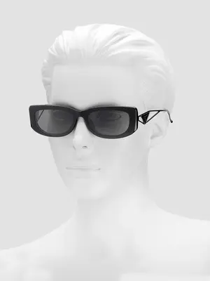 Prada 53mm Rectangle Sunglasses