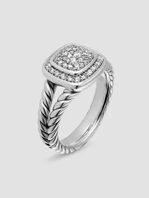 David Yurman Petite Albion Ring In Sterling