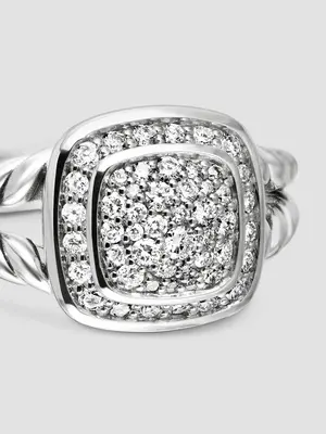 David Yurman Petite Albion Ring In Sterling