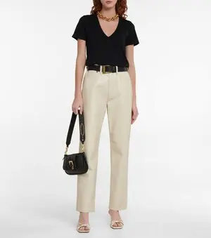 Veronica Beard Cindy V-neck T-shirt