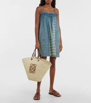 Loewe Anagram Tote - Beige