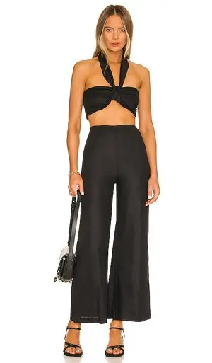 Faithfull The Brand Ottavio Linen Wide-leg Pants