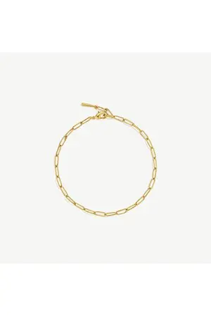 SOKO Mini Ellipse Link Bracelet - Gold