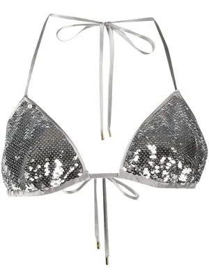 TOM FORD Sequin-embellished Bralette Top