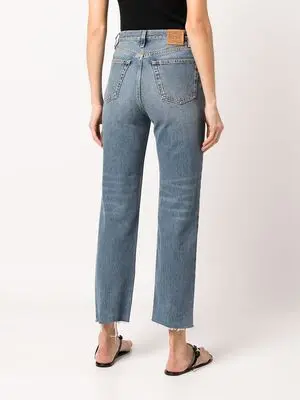TOTEME Cropped Straight-leg Jeans