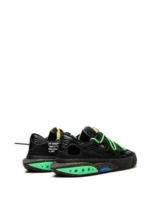 Nike X Off White Blazer Low /electro Green Sneakers - Black