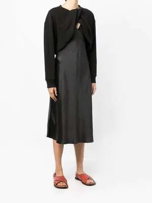 Goen.j Twist-front Maxi Dress