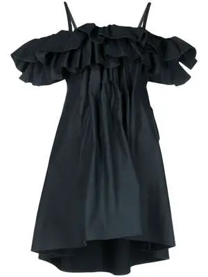 Goen.j Ruffled Day Dresses