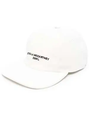 Stella McCartney Logo-embroidered Baseball Cap - White
