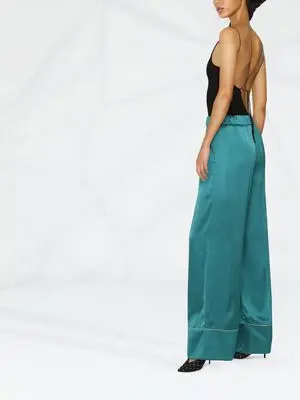 Off-White High-waisted Palazzo Trousers