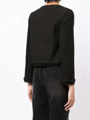 Goen.j Lace-tri Tweed Jacket