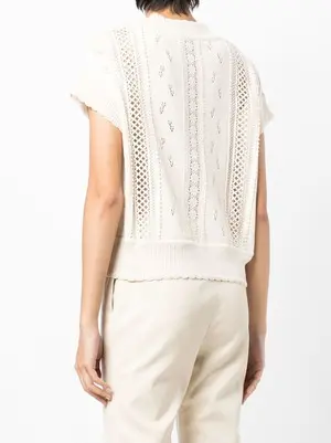 Goen.j V-neck Sleeveless Jumper