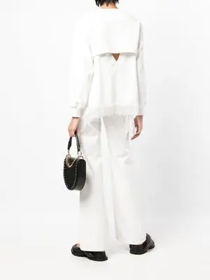 Goen.j Lace Trimmed Sweatshirt
