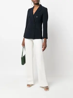 Alberto Biani Double-breasted Blazer - Blue