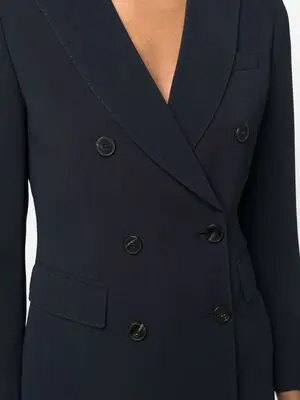 Alberto Biani Double-breasted Blazer - Blue