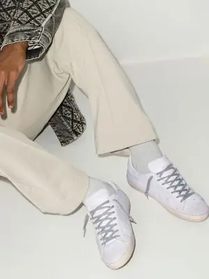 GOLDEN GOOSE Super-star Low-top Sneakers - White