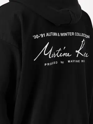 Martine Rose Oversized Logo Hoodie