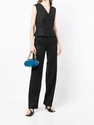 ANOUKI High-waisted Tailored Trousers