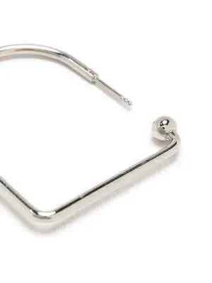 COURREGES Logo Geometric Earrings