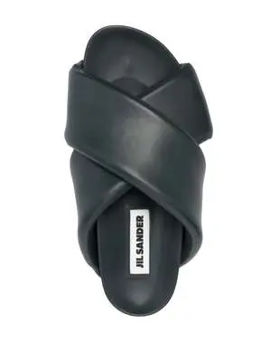 JIL SANDER Crossover Toe-strap Sandals