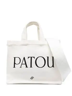 Patou Small Canvas Tote