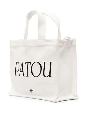 Patou Small Canvas Tote