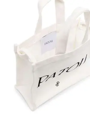 Patou Small Canvas Tote
