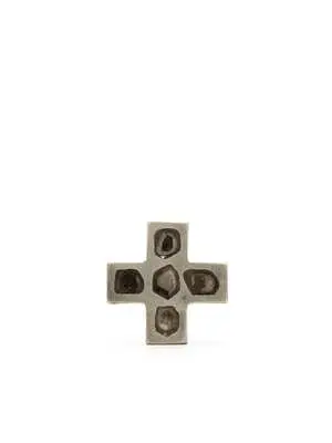 PARTS OF FOUR Plus-sign Stud Earring - Silver