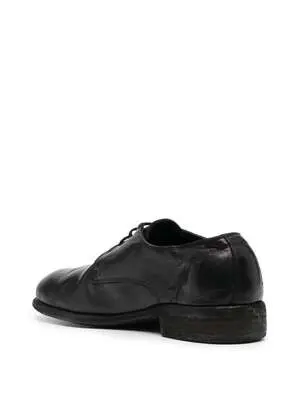 Guidi Lace-up Derby Shoes - Black