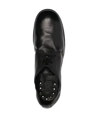 Guidi Lace-up Derby Shoes - Black