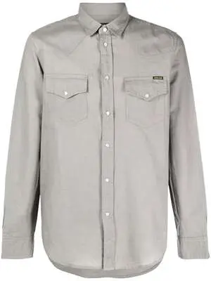 DIESEL® Western Long-sleeve Shirt - Grey