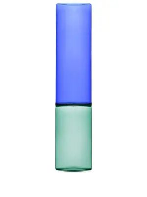 ICHENDORF MILANO Grooved 'bamboo' Medium Vase - Green