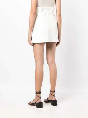 Goen.j Pleated Mini Skirt