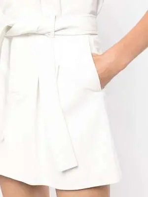 Goen.j Pleated Mini Skirt