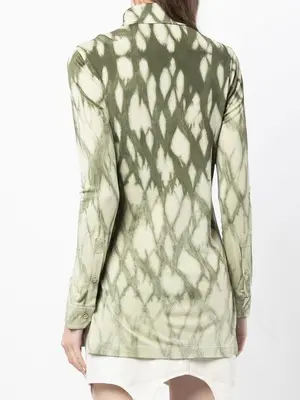 DION LEE Shibori Miter Placket Shirt