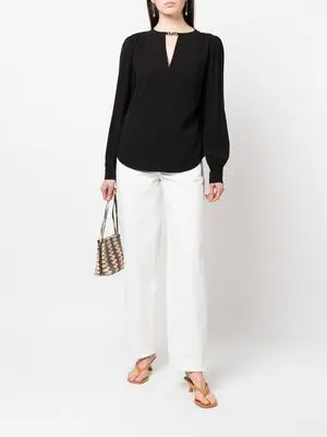 Michael Kors Long Sleeve Blouse
